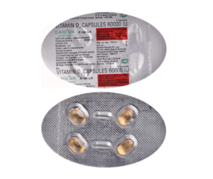 D-Rise 60K - Strip of 4 Capsules - National Pharmacy