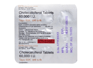 Tayo 60K - Strip of 8 Tablets - National Pharmacy