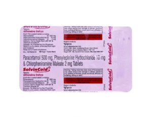 Solvin Cold - Strip of 10 Tablets - National Pharmacy