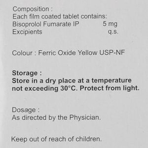 Bisoheart-5 Tablets – Strip of 10 Tablets - National Pharmacy
